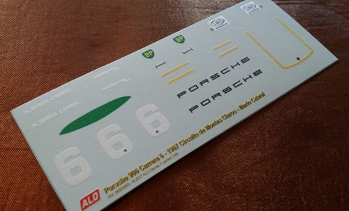 1967 MONTES CLAROS #6 PORSCHE 906 MARIO CABRAL 1:43 DECALS – ALO Decals ...