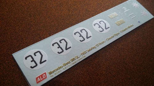 1955 SEBRING 12 HOURS #32 MERCEDES-BENZ 300SL CHESTER FLYNN/EDUARDO MU ...